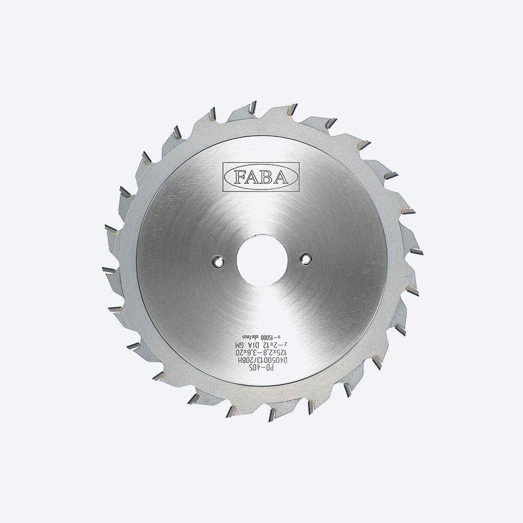 120x2.8/3.6x50 Z=2x12 TCT Saw blade PI-405S TCT Split Scorers PI-405S
